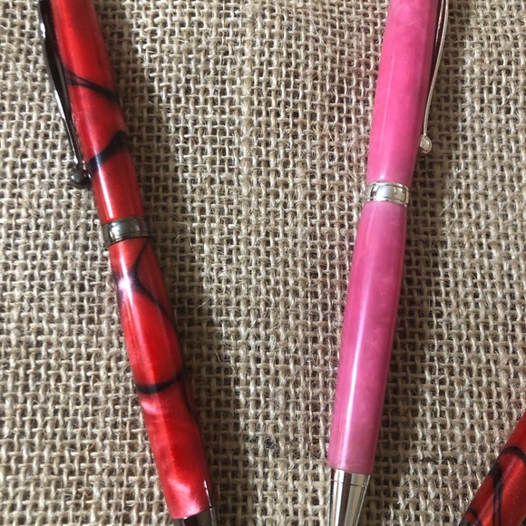 Office | Handmade Acrylic Pens Artisan Hand Turned Unique | Poshmark